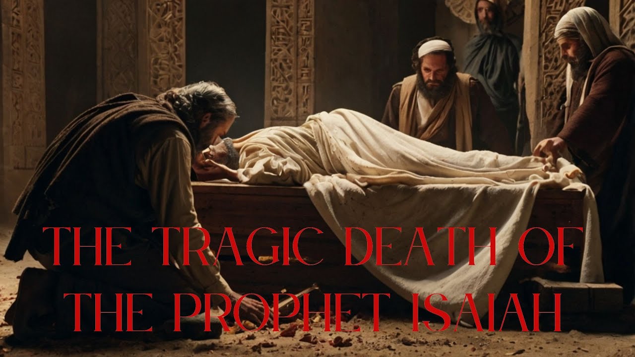 The TRAGIC DEATH of the PROPHET ISAIAH What MEANING does it have for US ...