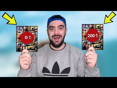 BEDAVA GTA OYUNU vs 200 TL GTA 5 OYUNU (GTA 5 MODS)