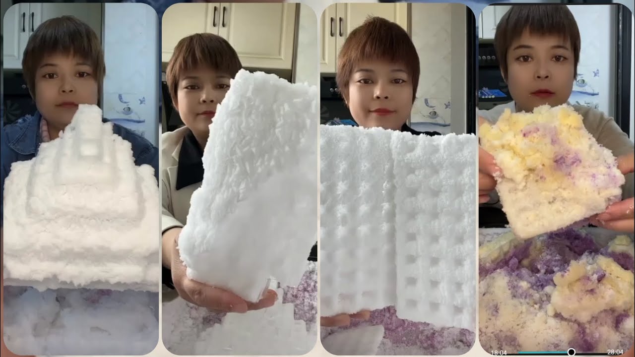 SOLO | REFROZEN CUBE ICE BAR WITH FREEZER FROST | CRUNCHY - YouTube