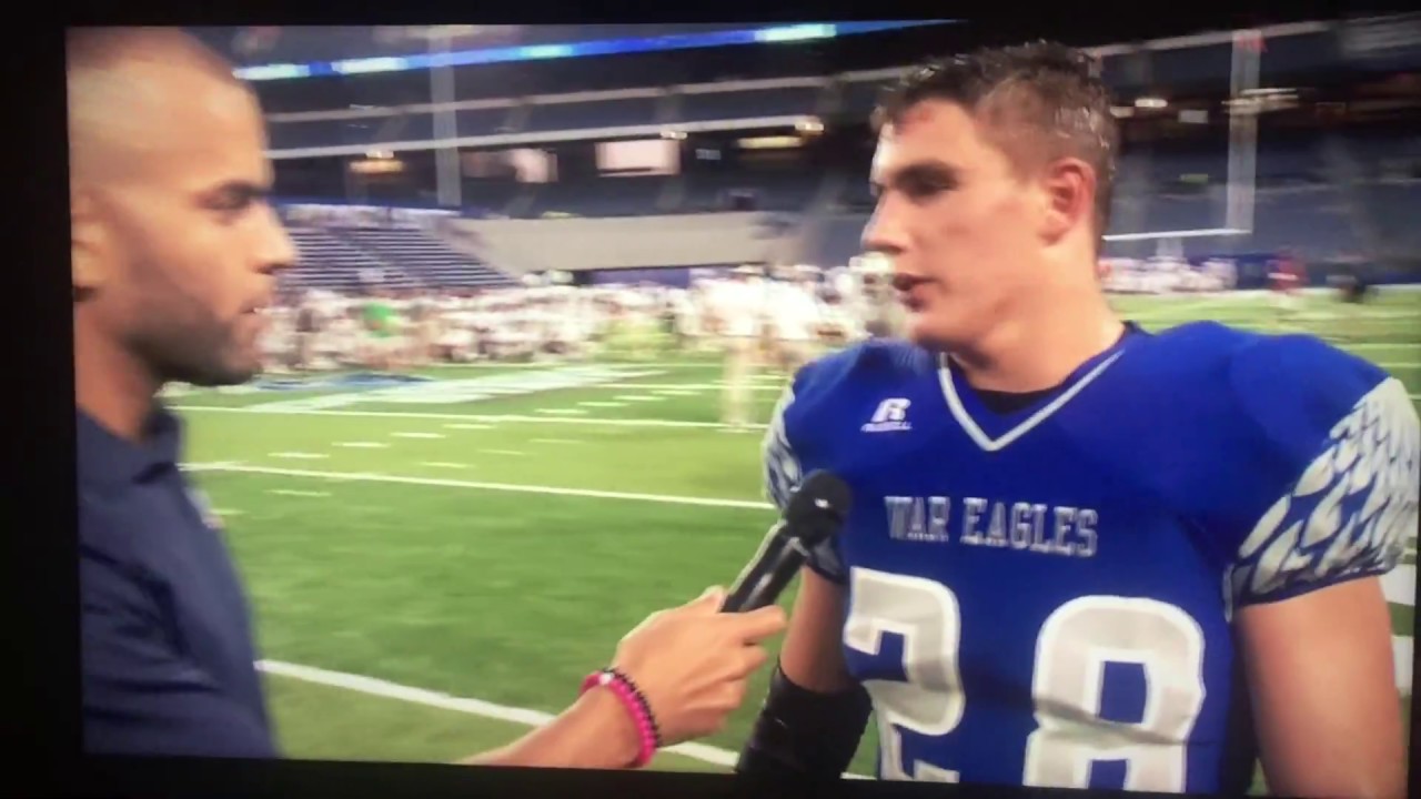 Jared Honey Player of the Game Corky Kell Classic - YouTube