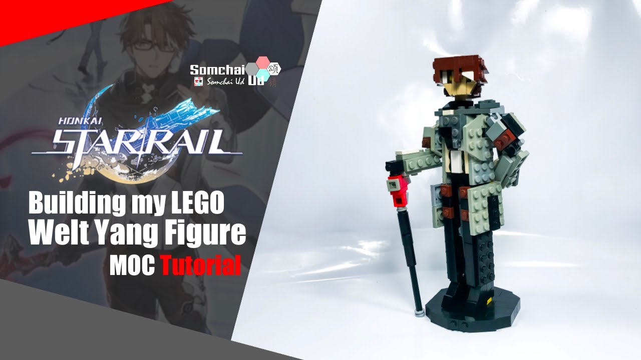 LEGO Honkai: Star Rail Welt Yang Figure MOC Tutorial | Somchai Ud - YouTube