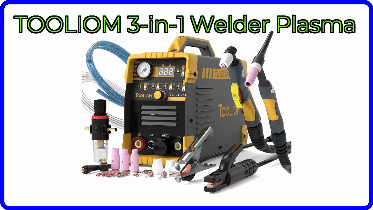 REVIEW (2026): TOOLIOM 3-in-1 Welder Plasma. ESSENTIAL details. - YouTube