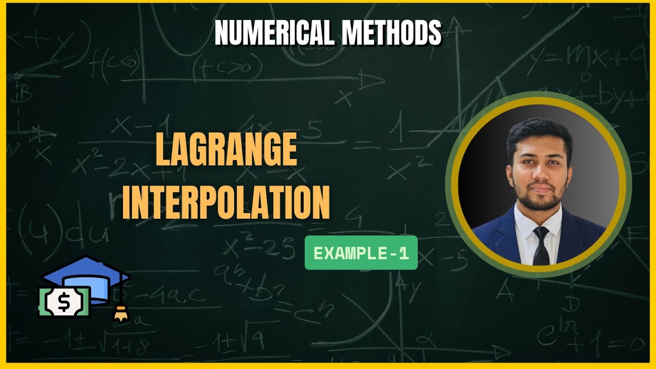 Lagrange Interpolation Formula & Example | Numerical Methods - YouTube