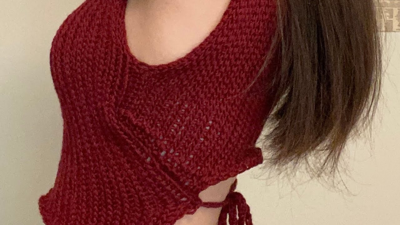 fake knit stitch tutorial (yarn over slip stitch) - YouTube