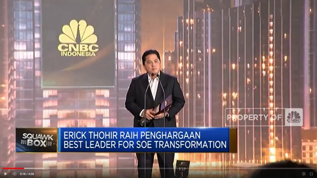 Erick Thohir & Budi Arie Raih Penghargaan Spesial di CNBC Indonesia ...