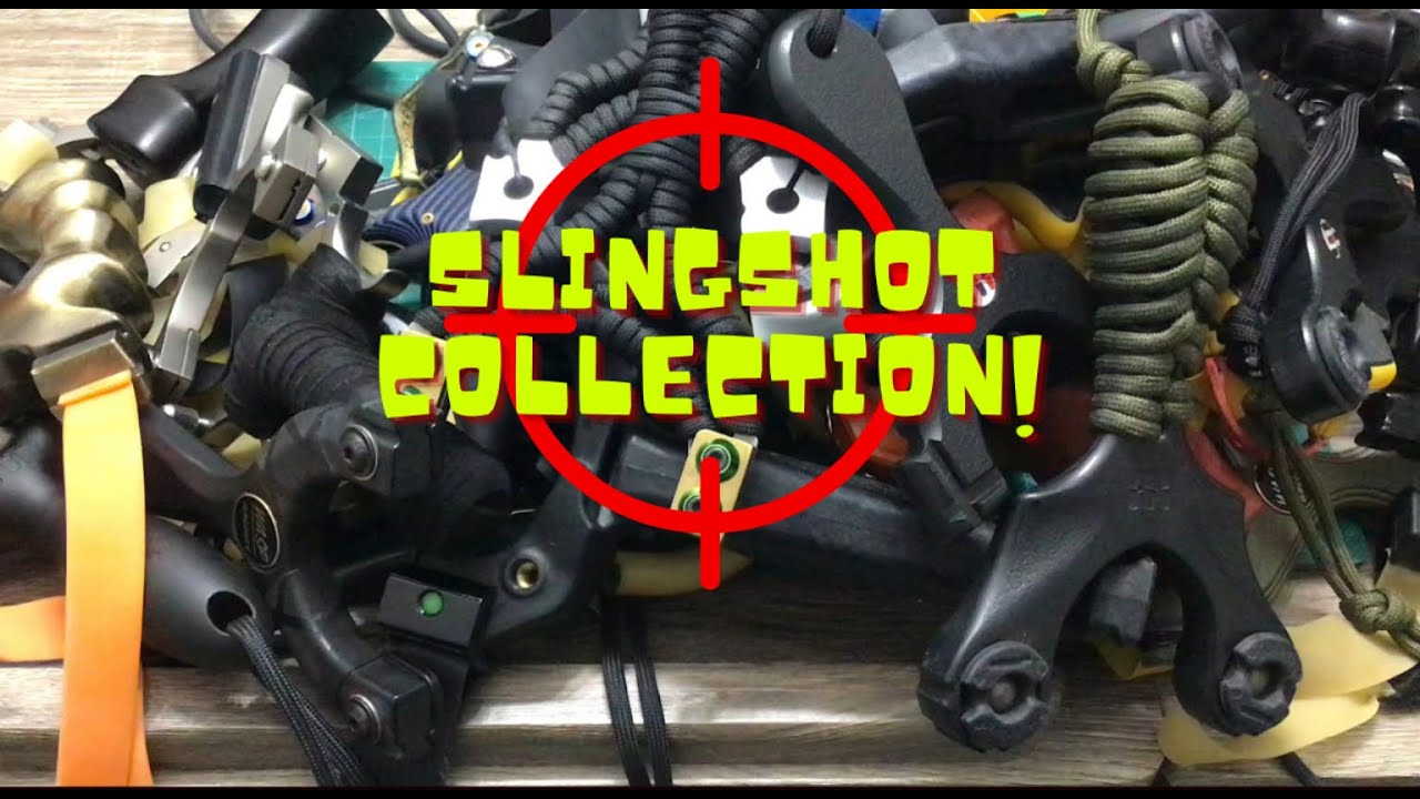 My slingshot collection - YouTube