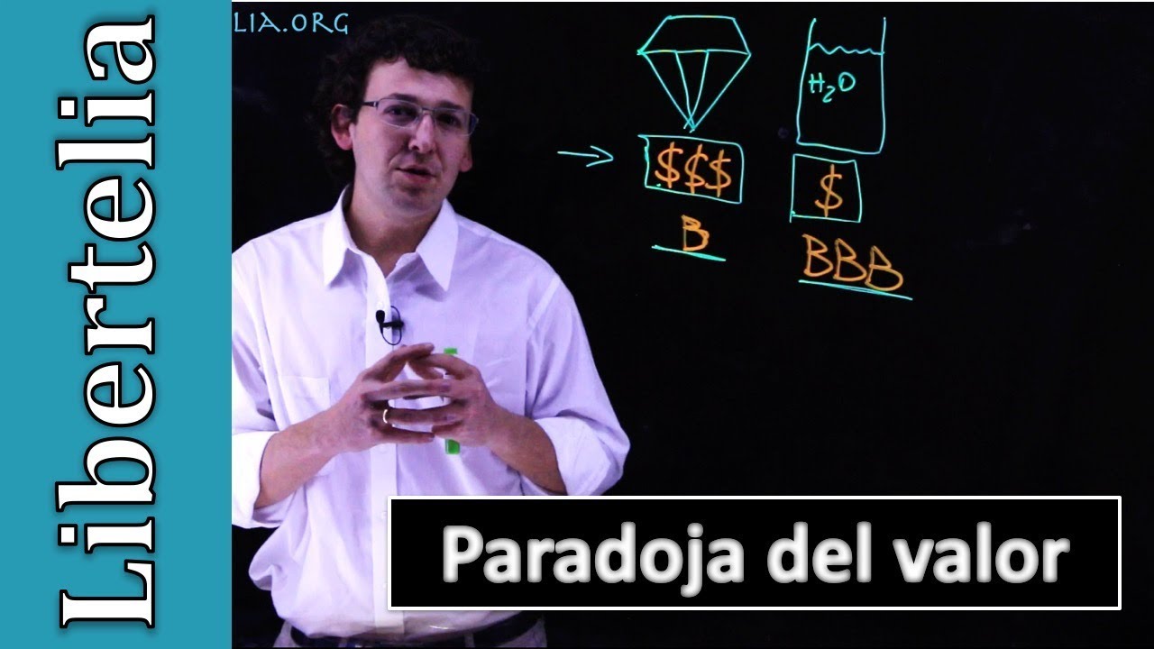 La paradoja del valor: agua y diamantes - teoría del valor | Economía y ...