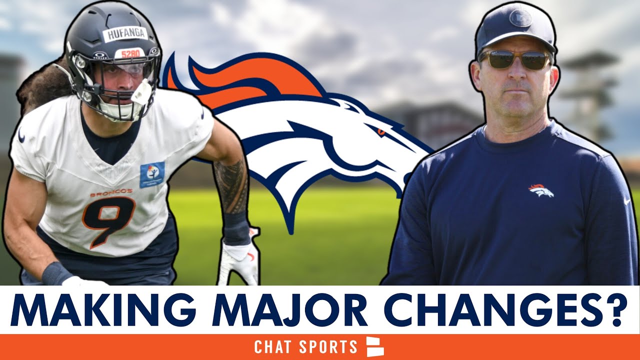 Broncos Making MAJOR CHANGES To Starting Lineup Before 2025 NFL Season ...