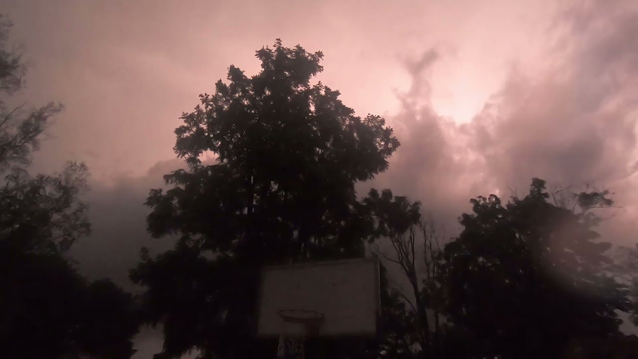 INSANE Lightning and NON-STOP thunder during tornado warning. - YouTube