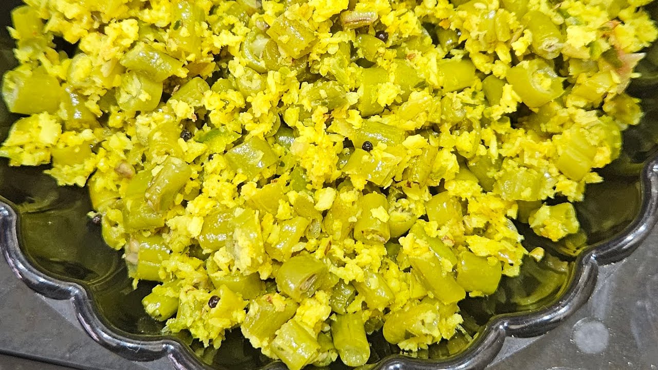 പയർ തോരൻ👌kerala style payar thoran easy recipe payar upperi - YouTube