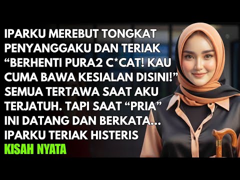 ADIK IPAR MEREBUT TONGKAT DAN MENGHINAKU DI SEPAN DEMUA ORANG - TAPI DIA HISTERIS SAAT TAHU TERNYATA
