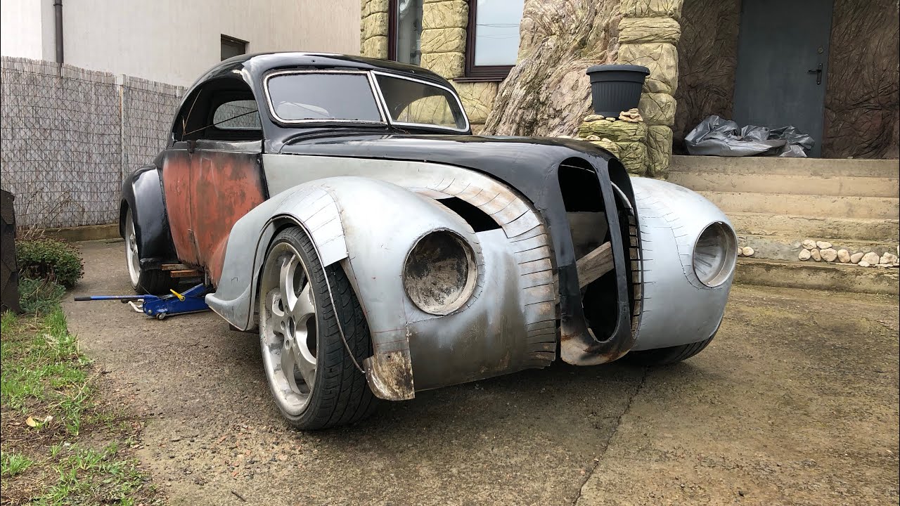 Restauretion BMW 340 concept custom coupe 1949. - YouTube