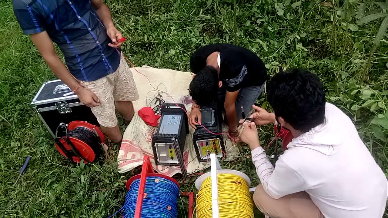 #Water layer testing device for underground - YouTube