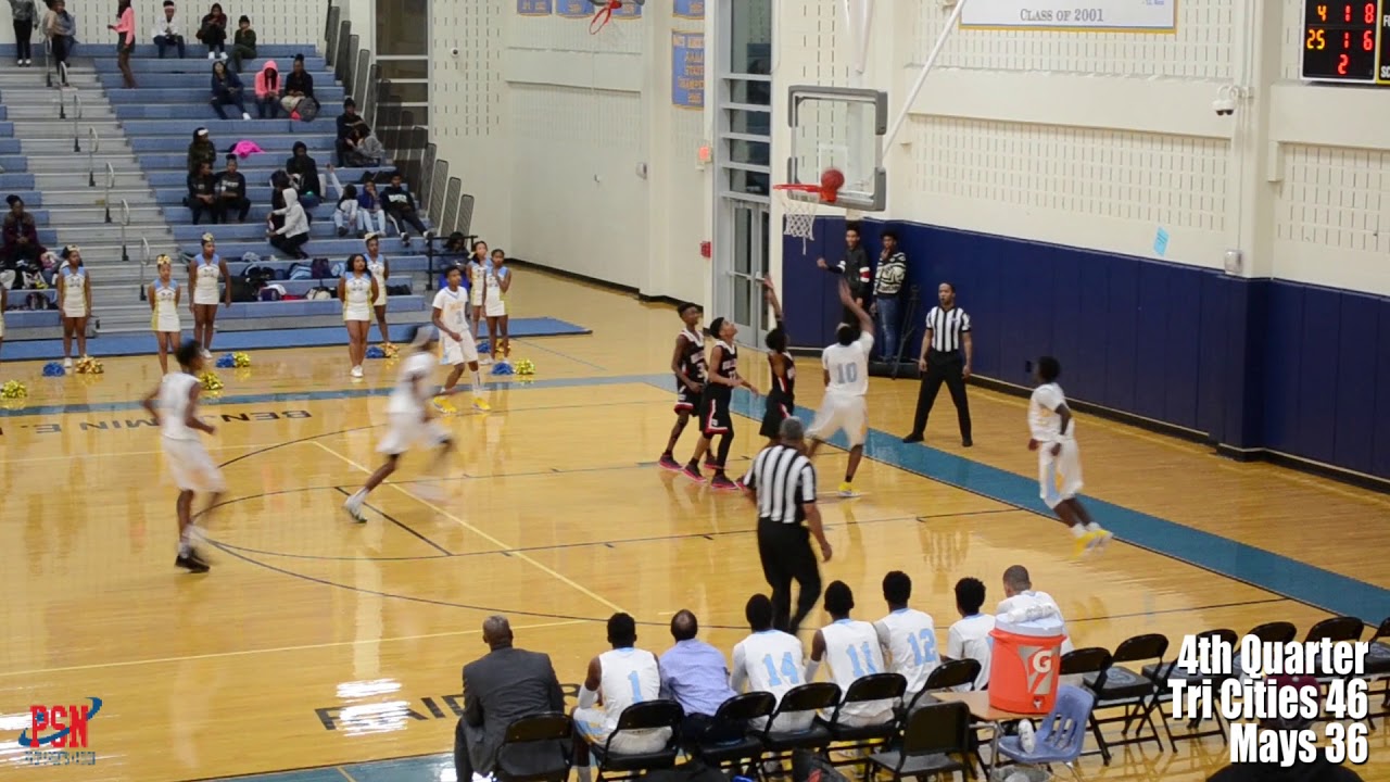 Tri Cities Defeats Mays 65-53 Behind Titus Hunter 22 Points - YouTube