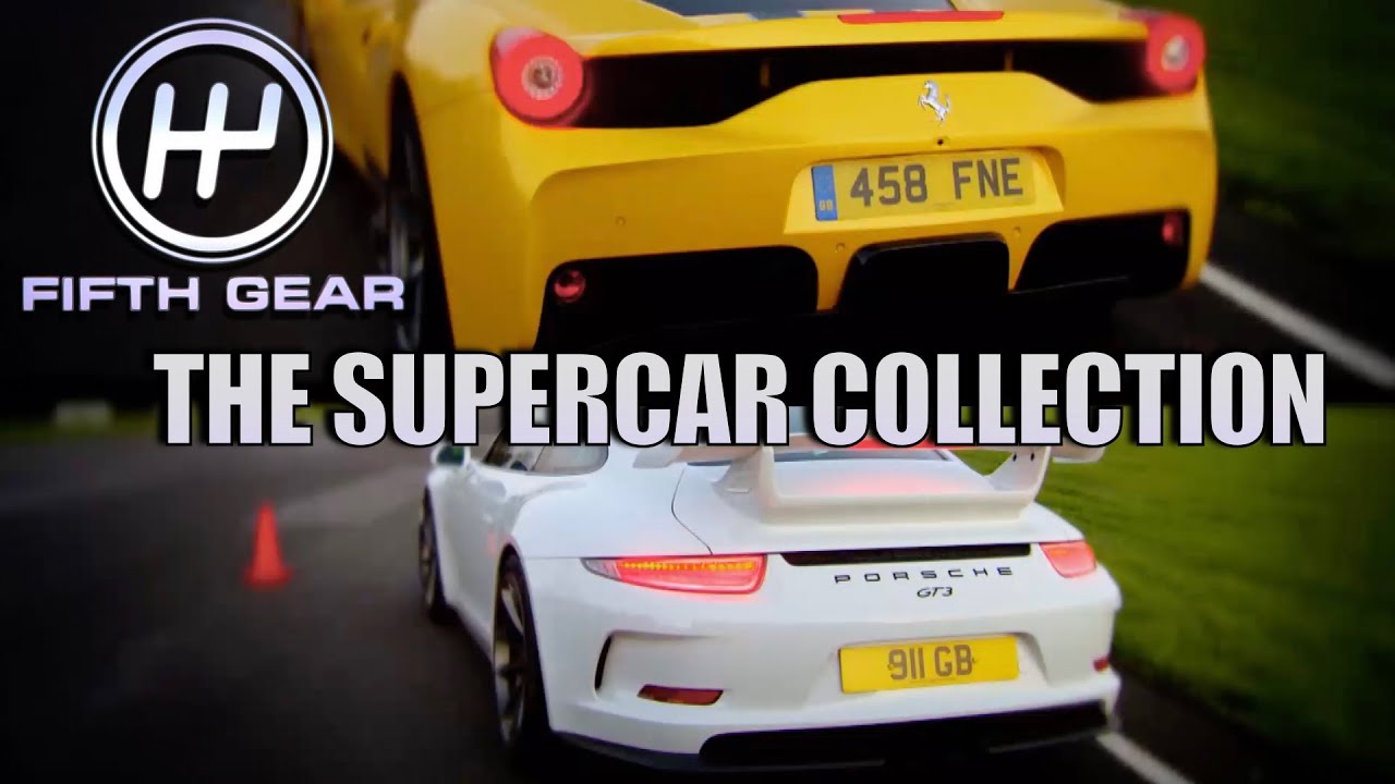 Fifth Gear's Supercar Collection: The Best Cars on the Show? - YouTube