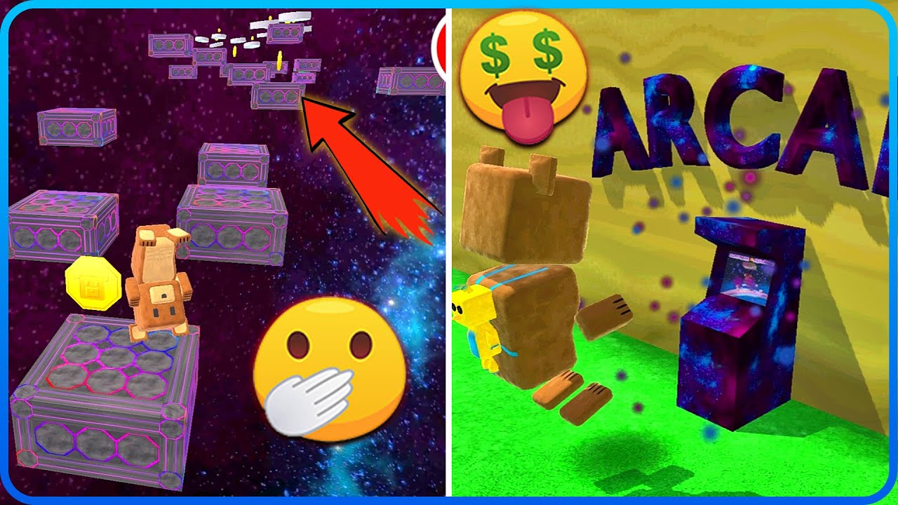Super Bear Adventure in Arcade World Obby Challenge - YouTube