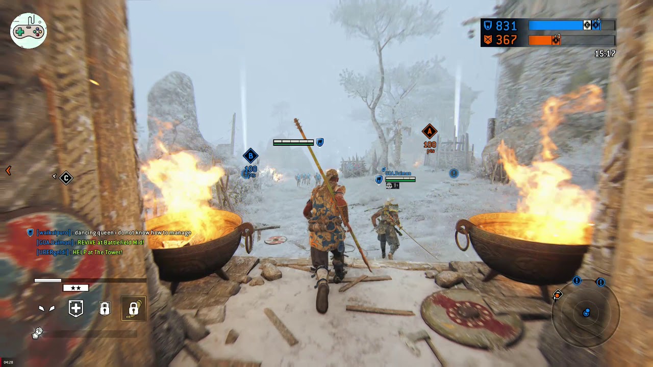 Shaolin showing that the way of the monk brings death - FOR HONOR - YouTube