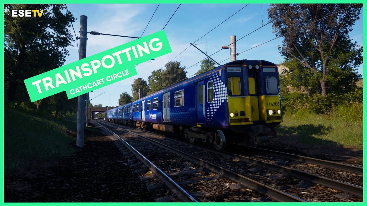 Trainspotting on the Cathcart Circle Line | Train Sim World 2 - YouTube