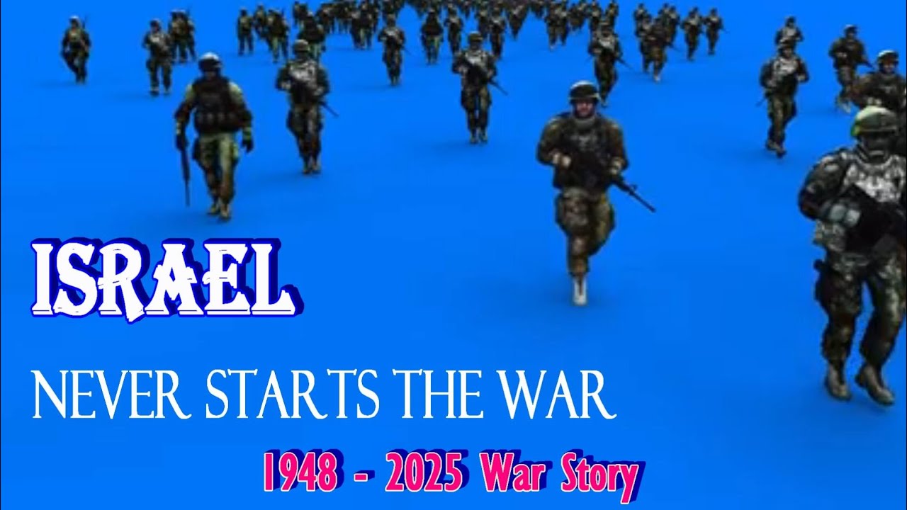 Israel Never Starts the War : 1948–2025 War Story - YouTube