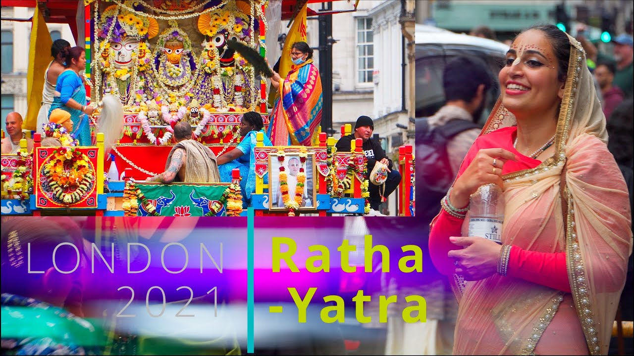 Hare Krishna Festival Ratha Yatra London 2021 _4K - YouTube