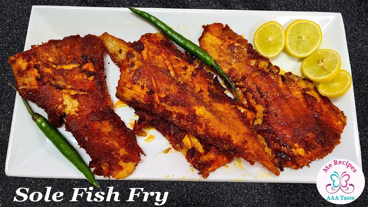 Sole Fish Fry | Lepo Pan Fish Fry Mangaloren Style | Nang Fish Fry ...