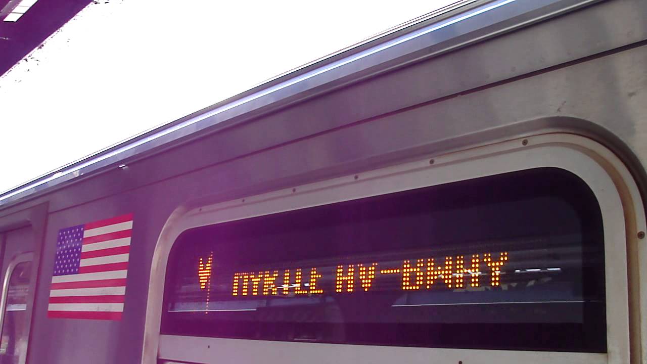 MTA New York City Subway : Myrtle Avenue Bound 4-Car R160A-1 M Shuttle ...