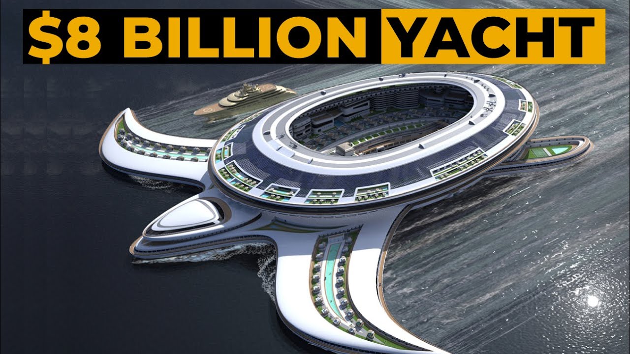 $8 billion Floating Turtle City | Pangeos Terayacht - YouTube