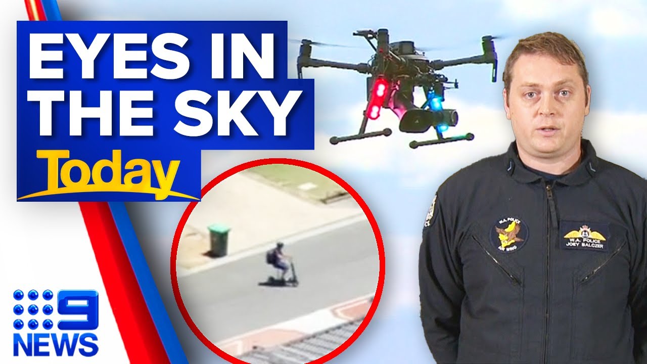 Police trialing drones to prevent and solves crimes | 9 News Australia ...