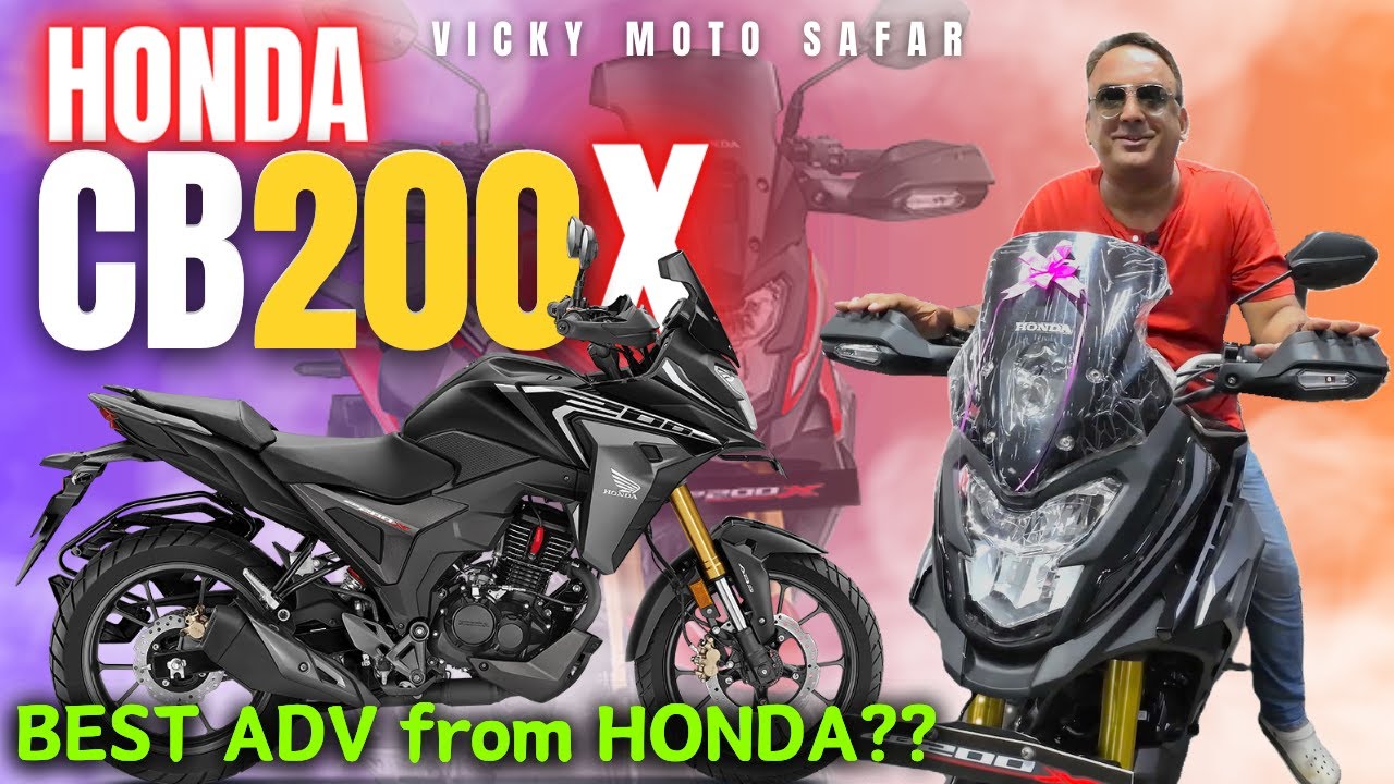 Honda CB200x 2024 | BEST ADV from Honda? Vicky Moto Safar - YouTube