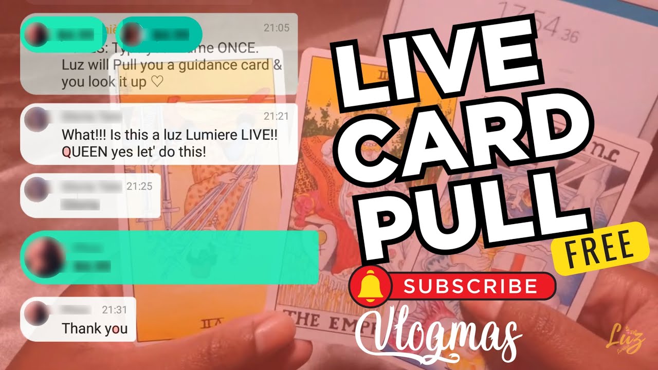 🔴 LIVE 🔴 FREE *ONE* CARD PULL ☆ Hello October~! - YouTube