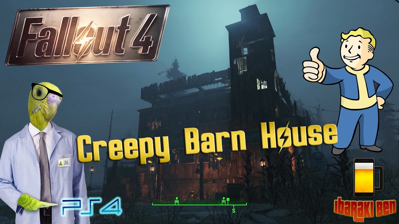 Fallout 4 - Perfect Settlements - Scary Barn House - YouTube