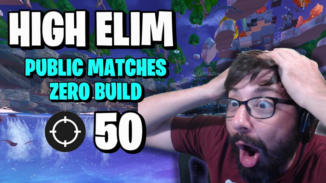How to Improve at Fortnite Zero Build | High Elim Public Matches - YouTube