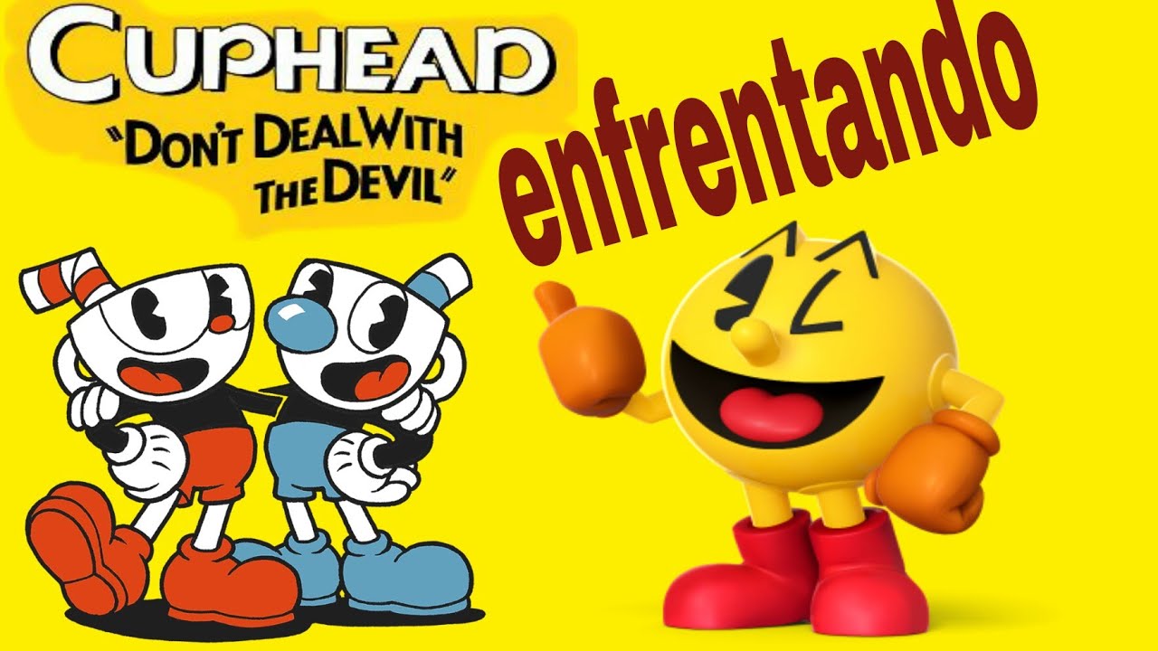 Enfrentando a pac-man en cuphead - YouTube