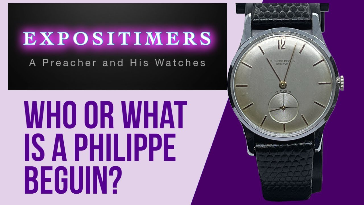 The Philippe Beguin Watch - YouTube