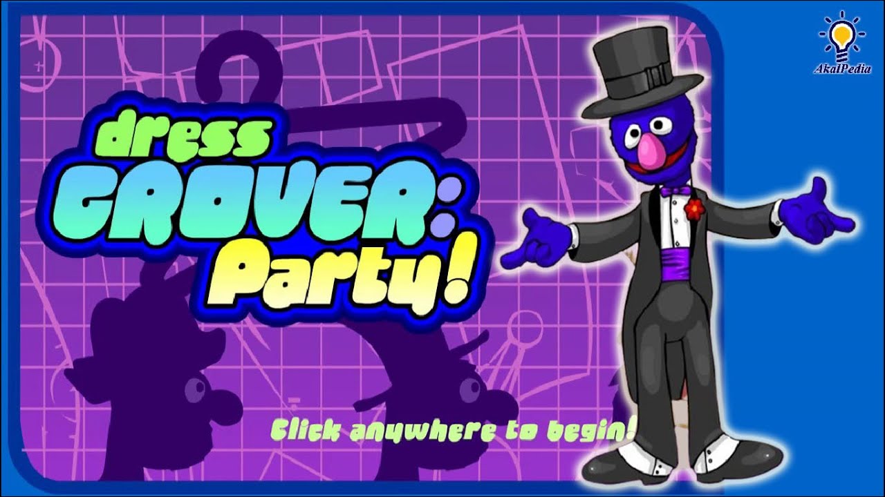 Dress Grover Party - Sesame Street Educational Games #learning #elmo # ...