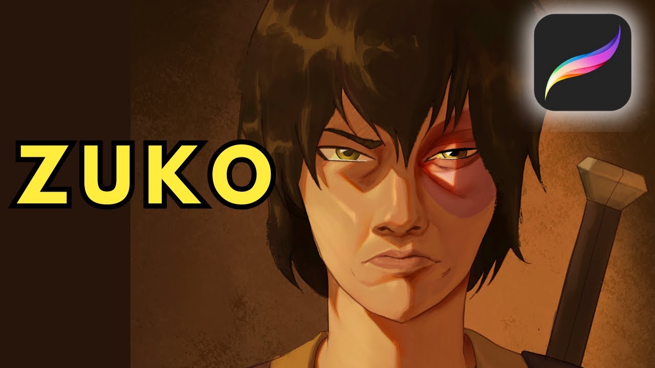 Painting Zuko from Avatar the Last Airbender! - YouTube