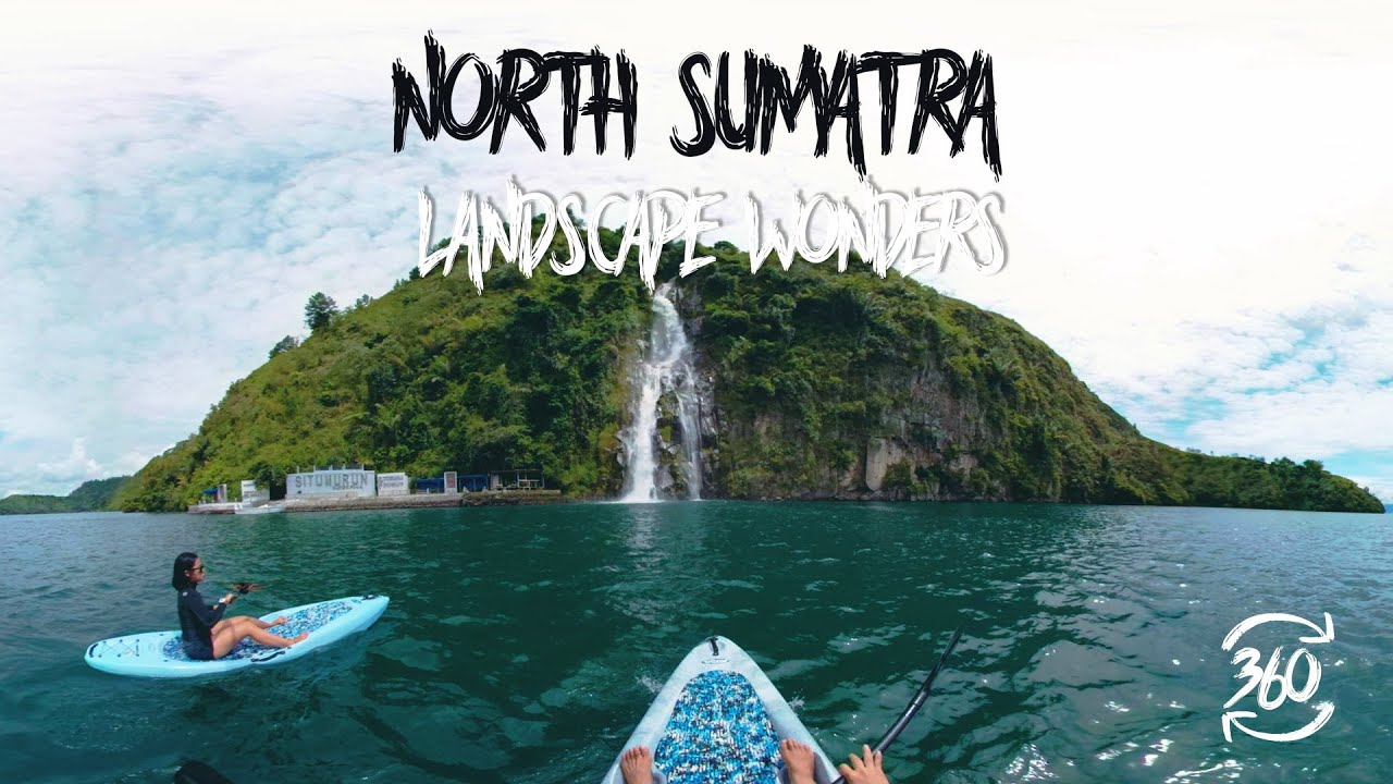 Experience North Sumatra Landscape in 360 - YouTube