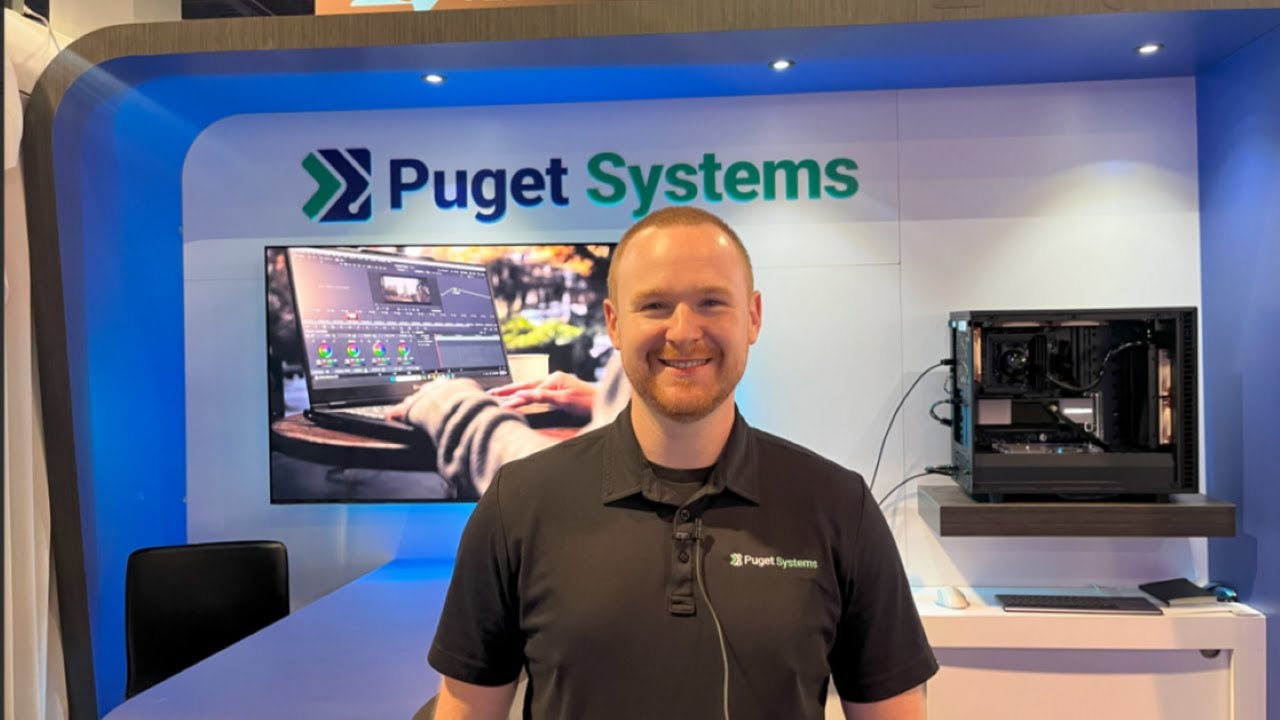 NAB 2025: Puget System's Eric Brown - YouTube