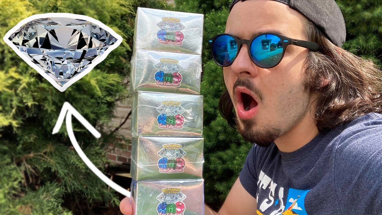 Mining 5 Diamond Dig Its! - YouTube