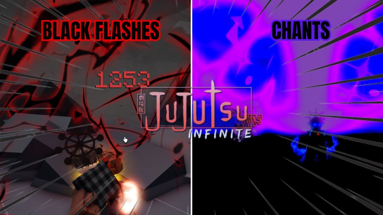 Jujutsu Infinite All Chants And Black Flashes! - YouTube