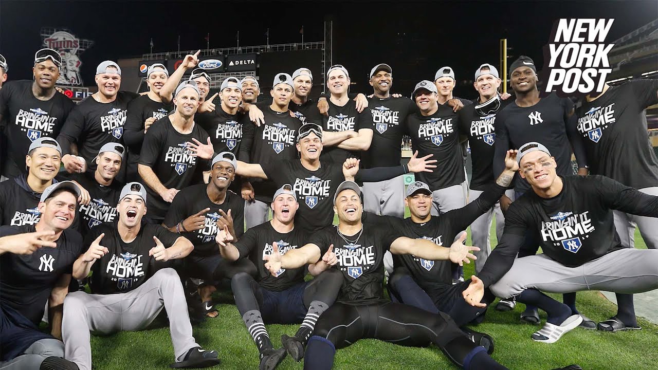 This Day in NY Postseason Baseball History: Yankees sweep Twins in 2019 ...