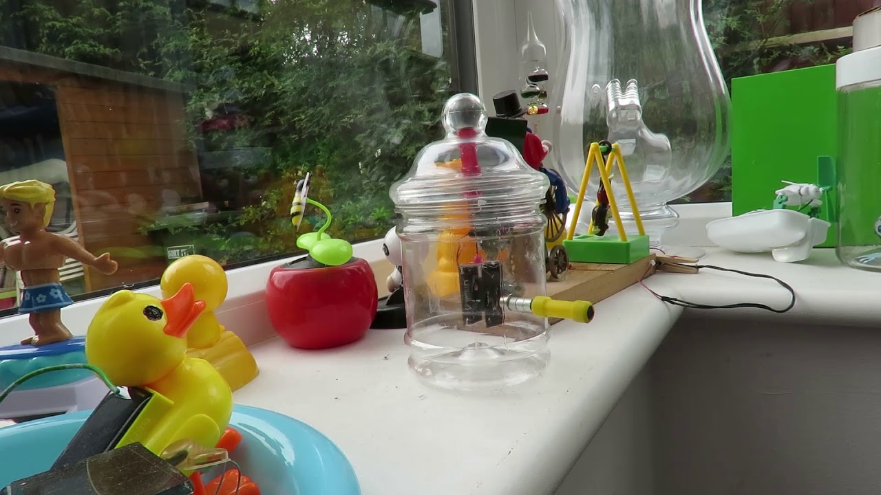 Slider's Tie Fighter Solar Motor TEASER - YouTube