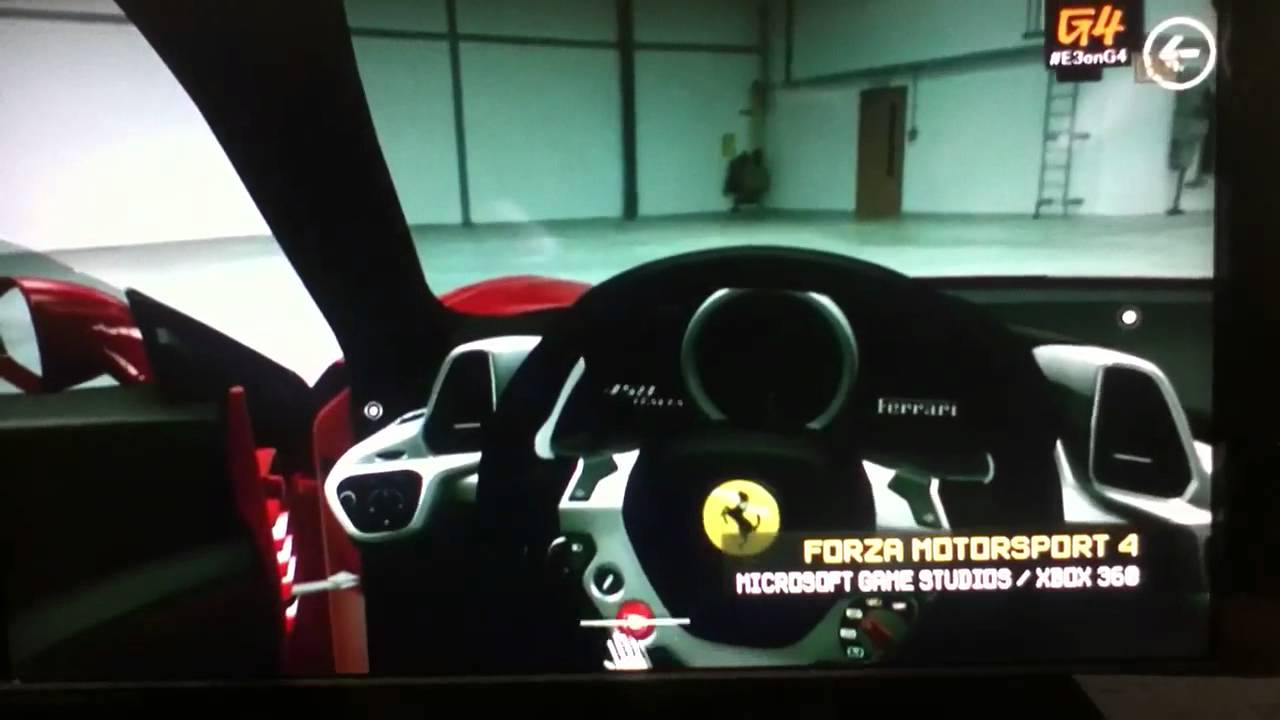 Forza 4 with kinect garage car showcase - YouTube