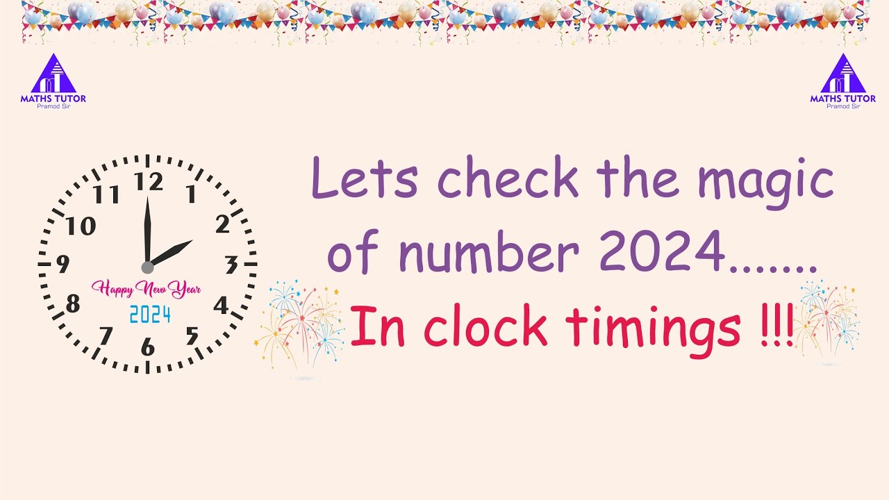 2024 Clock Challenge: Unveiling Time in 2-0-2-4 Style! - YouTube
