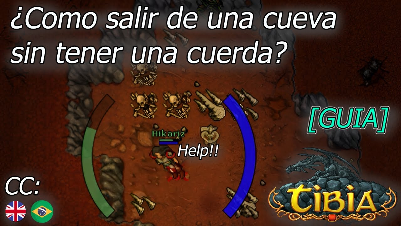TIBIA [GUIA] ¿Cómo salir sin tener una ROPE🧗🏻‍♂️? (Estoy atrapado en ...
