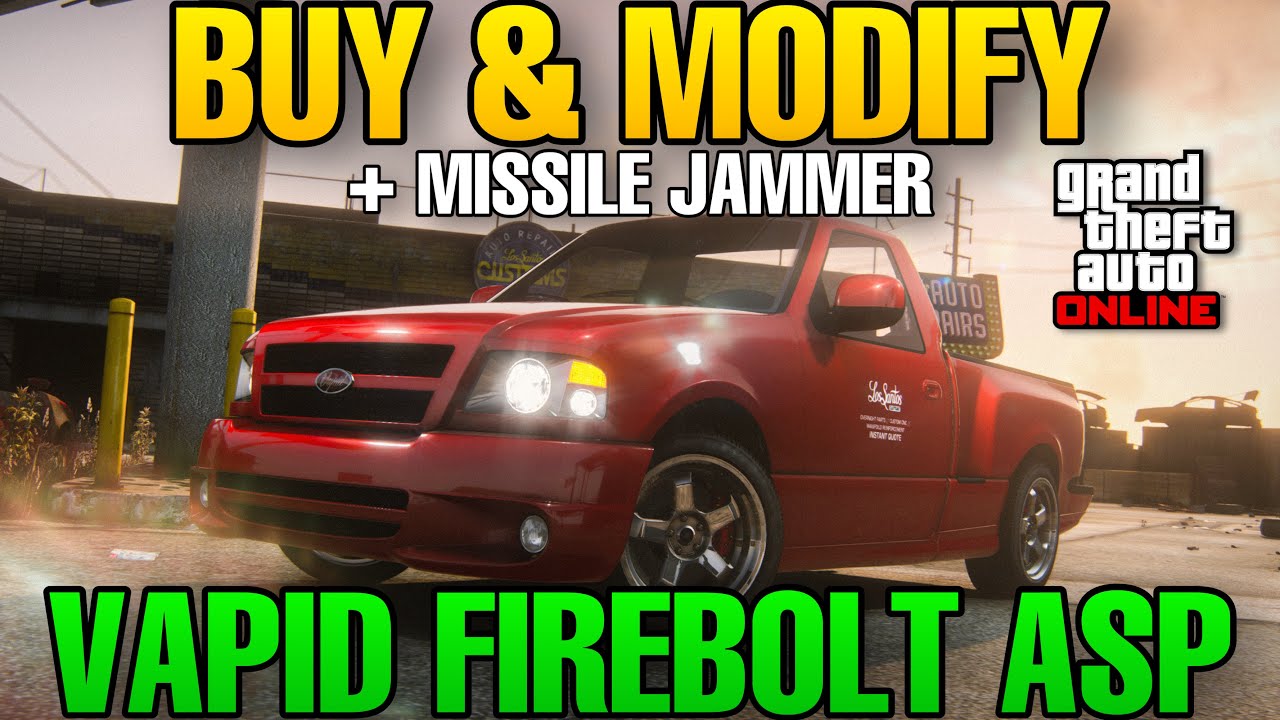 How To Buy & Modify NEW Vapid Firebolt ASP GTA 5 Online | itsduncecap ...