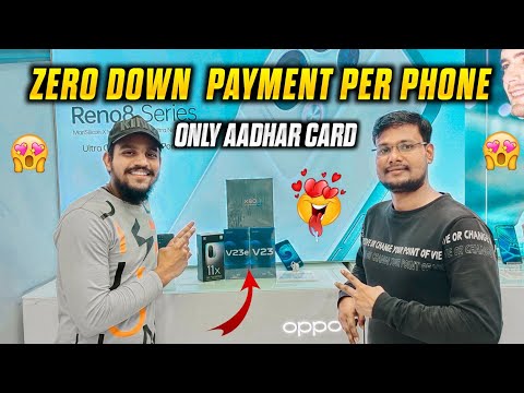HOW TO BUYING ZERO DOWN PAYMENT MOBILE|ZERO DOWN PAYMENT PAR PHONE KAISE LE SIFR AADHAR CARD SE ...