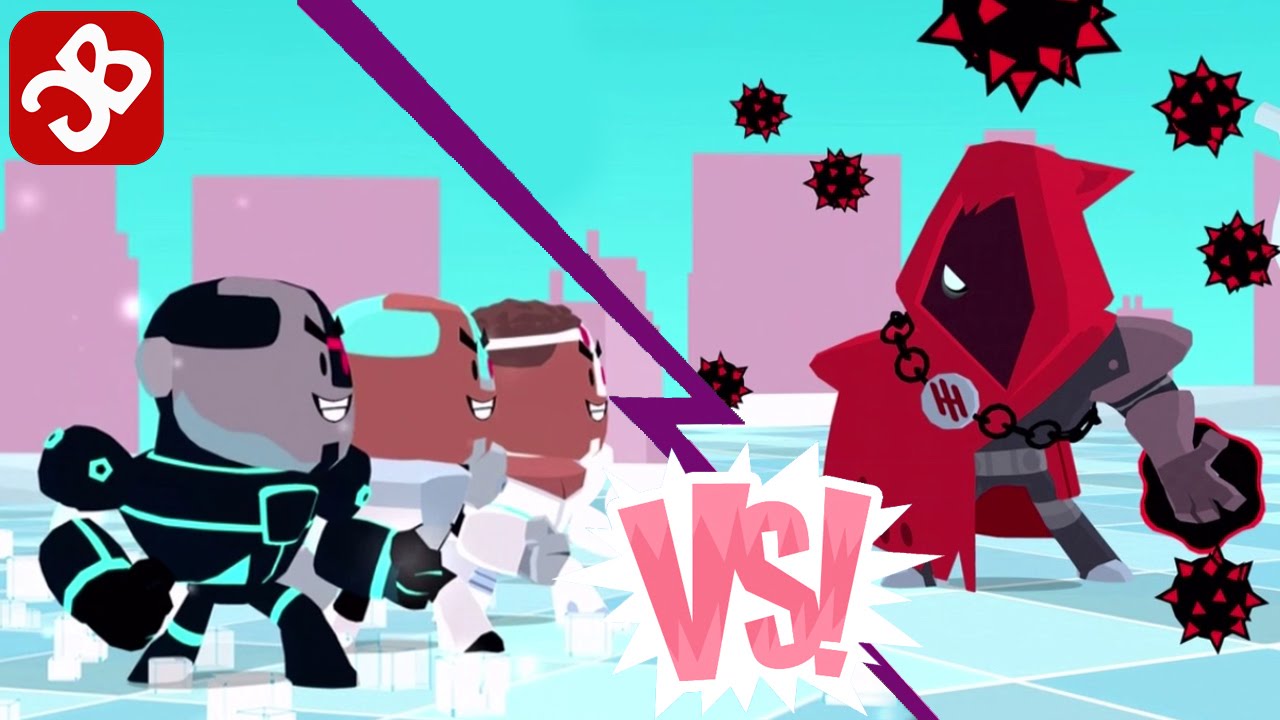 Teeny Titans - Cyborg Brothers VS The Hooded Hood - iOS / Android ...