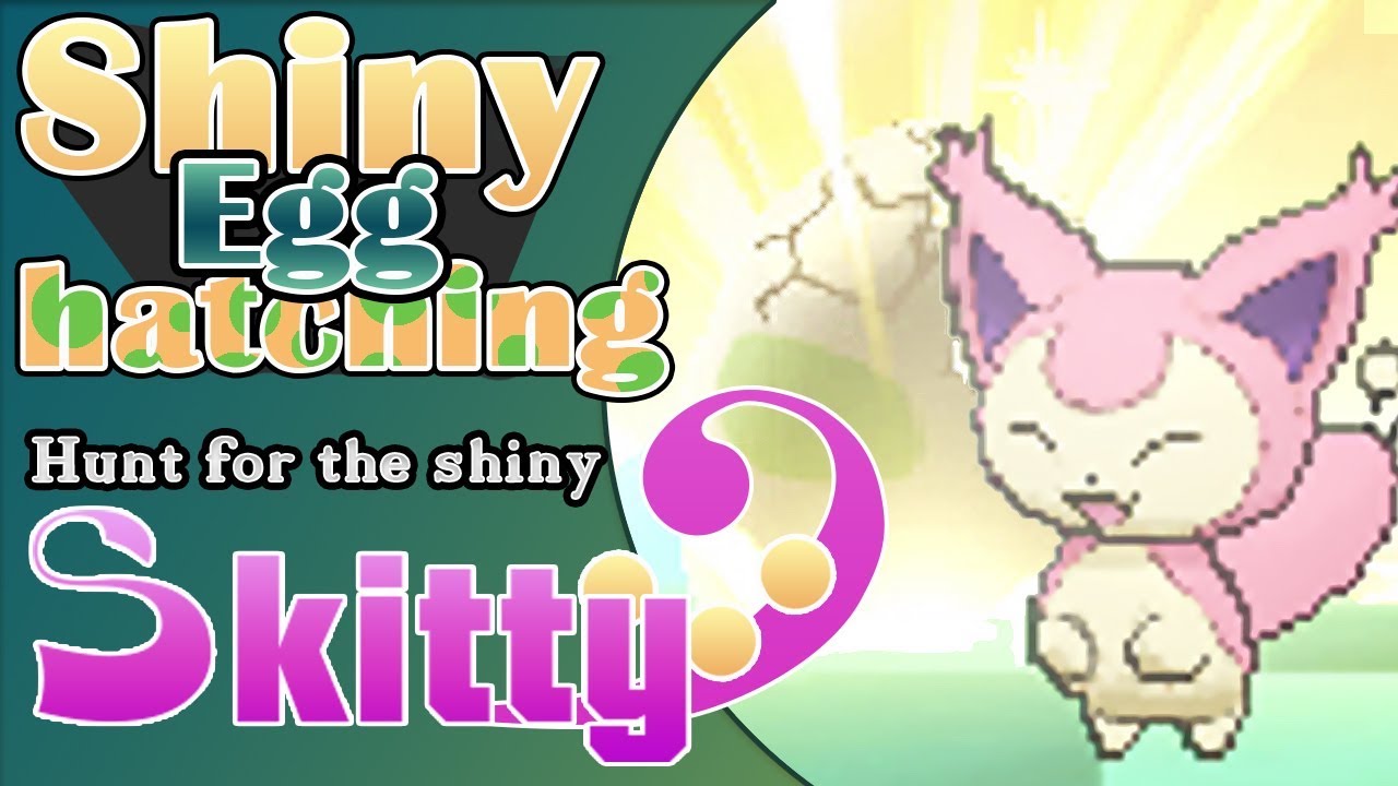 Quest for Shiny Skitty - Pokemon Sun and moon shiny breeding - YouTube