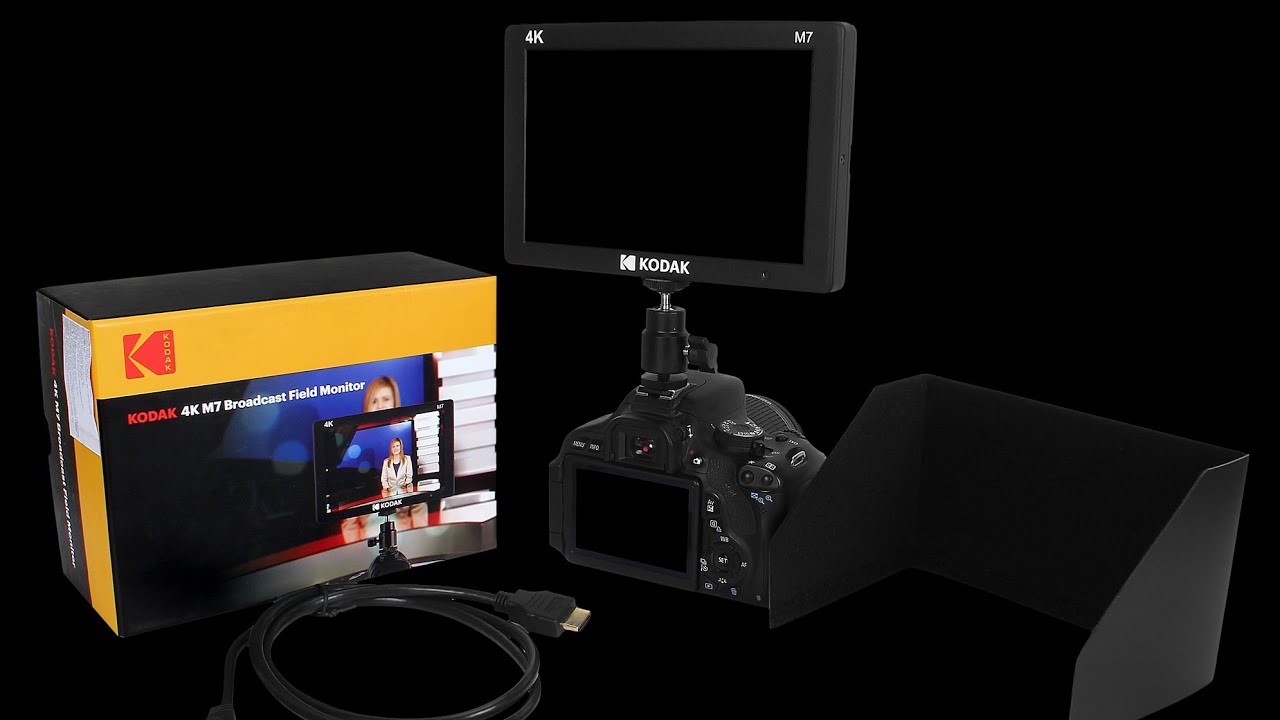 KODAK 7inch 4K Monitor unboxing - YouTube